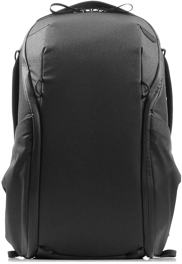 Peak Design Everyday Backpack 20L Zip v2 - Black | Backpack and camerabag for everyday use