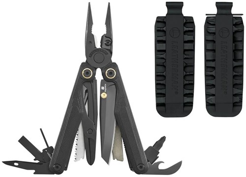 Leatherman Wave Alpha - Obsidian (including Bit Kit) | 374470316252