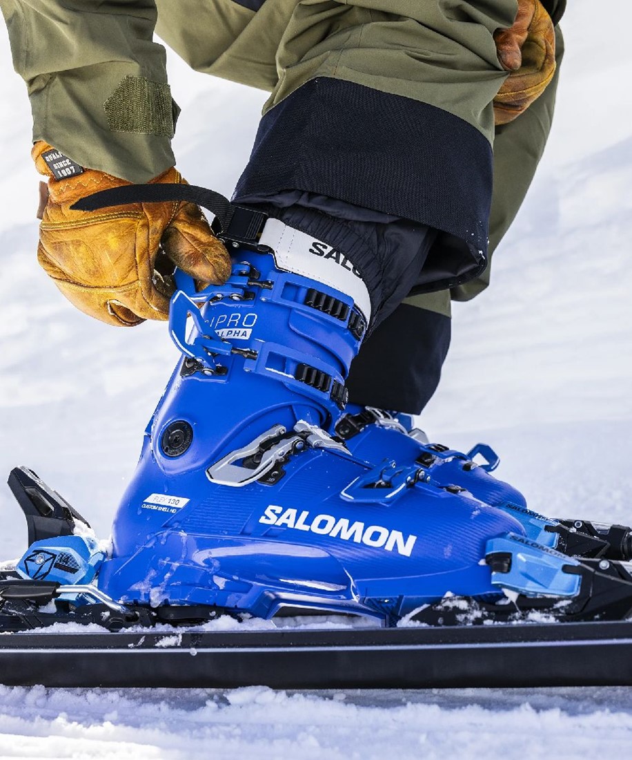Salomon S/Pro Alpha 130 Expert Line - Race Blue/White/Race Blue - 25/25 ...